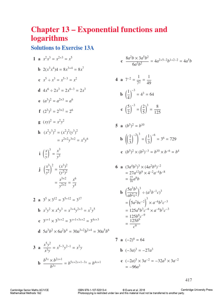Chapter_13 Worked Solutions | PDF | Mathematics