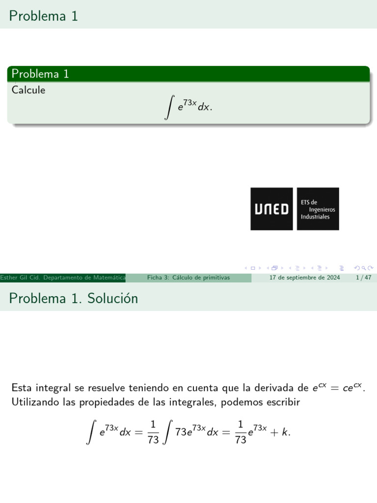 T4 Ficha3 Ejercicios | PDF | Integral | Derivado