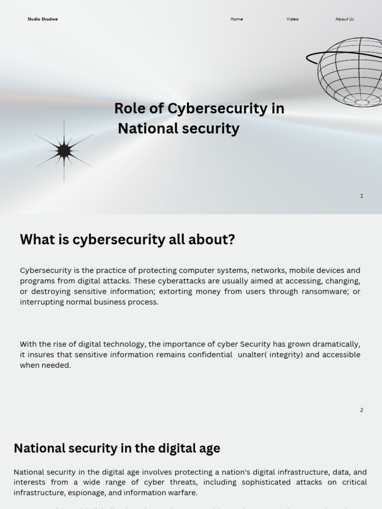 Role of Cybersecurity in National Security - 20251202 - 135751 - 0000 ...