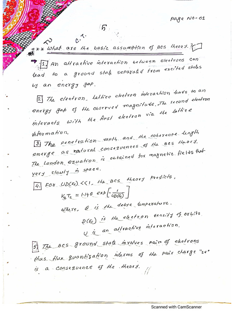 514 C5 Microscopic BCS Theory | PDF