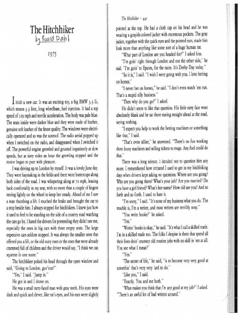 The Hitchhiker | PDF