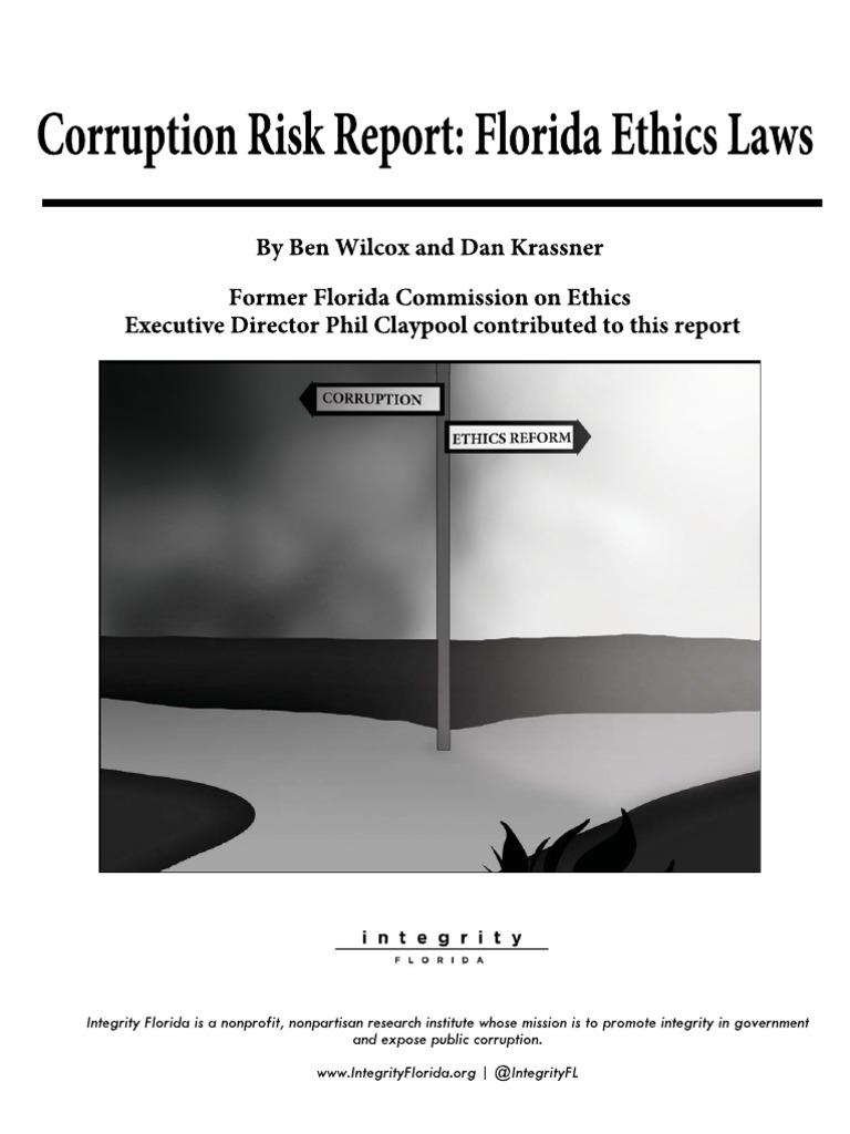 Corruption Risk Report - Florida Ethics Laws | Download Free PDF ...