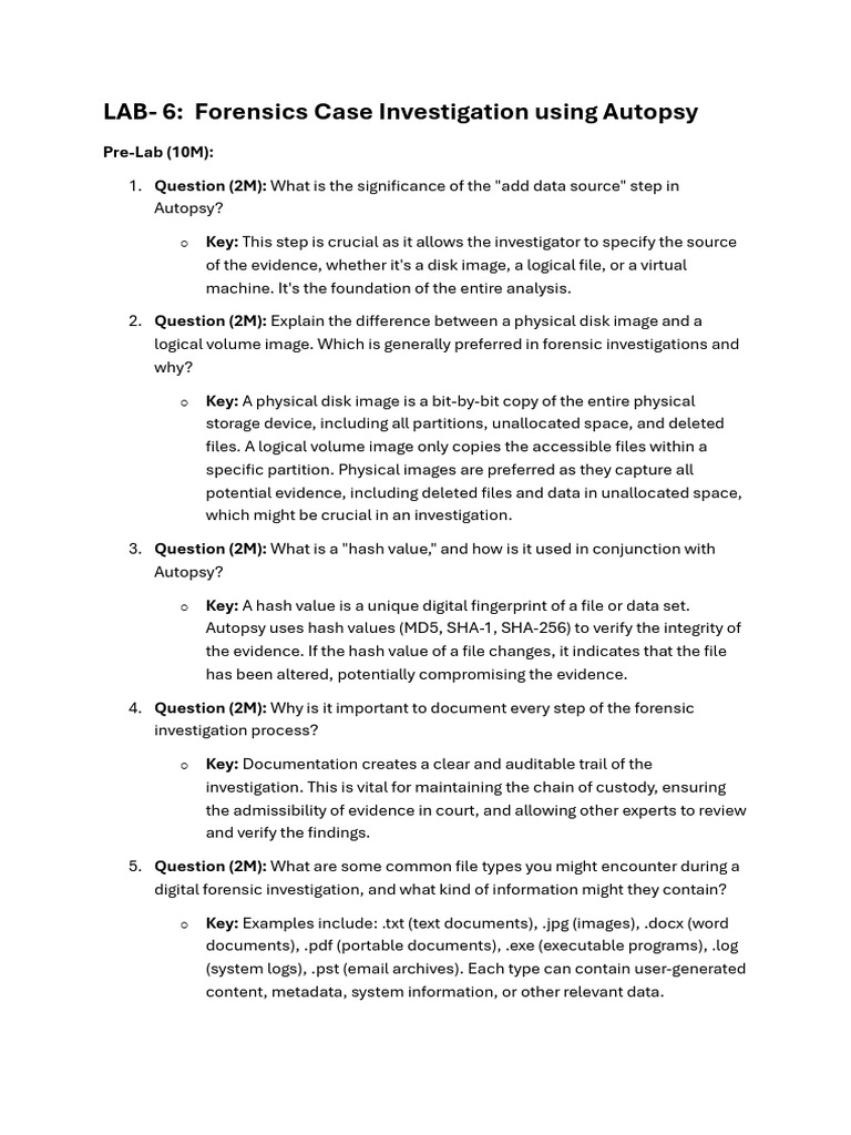 Forensics Investigation Using Autopsy | PDF | Computer File | Metadata