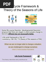 Levinson's Life Structure Theory Explained | PDF | Adults | Emotions