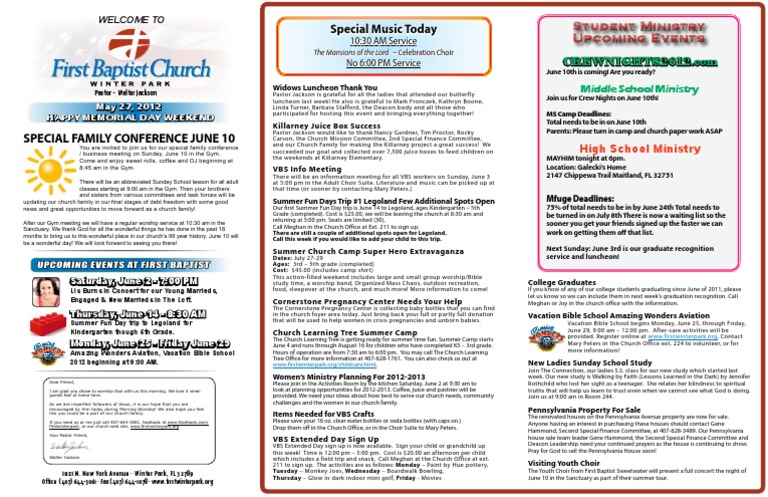 Worship Guide | PDF | Religion And Belief