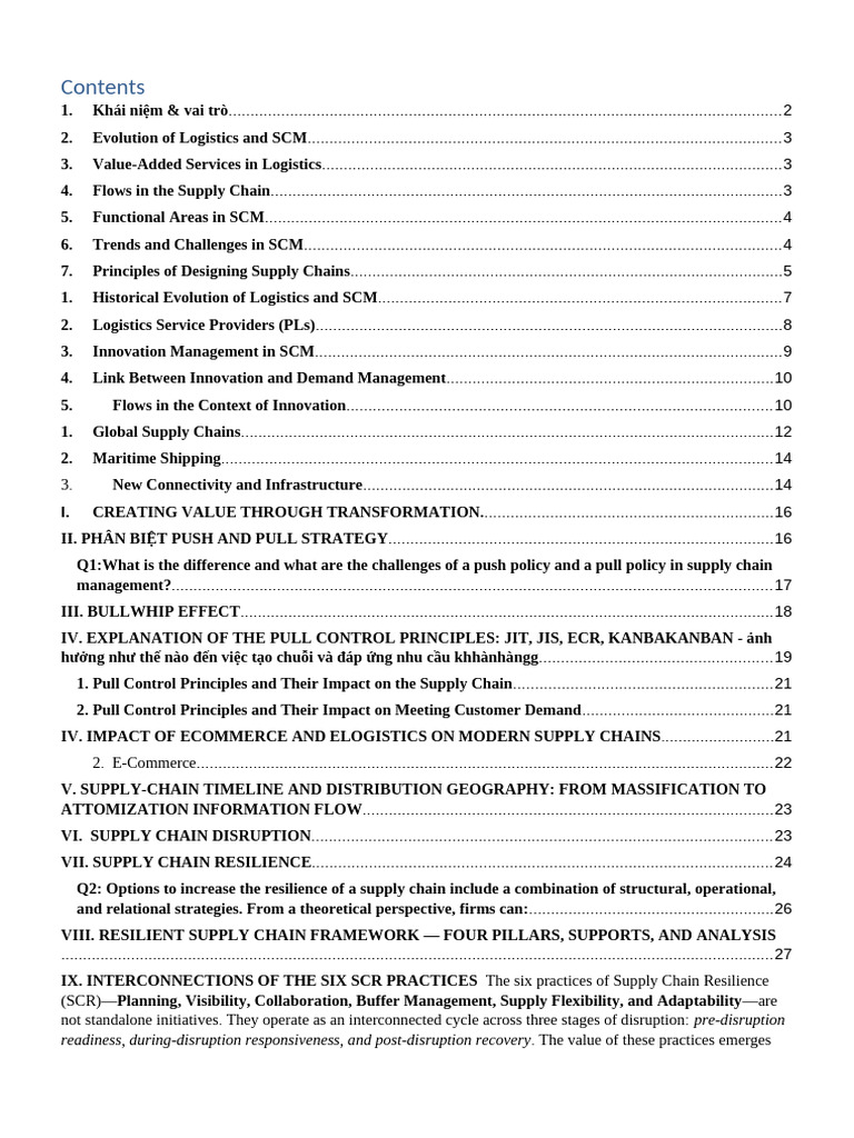 Supply Chain Management Insights and Trends | PDF | Supply Chain ...