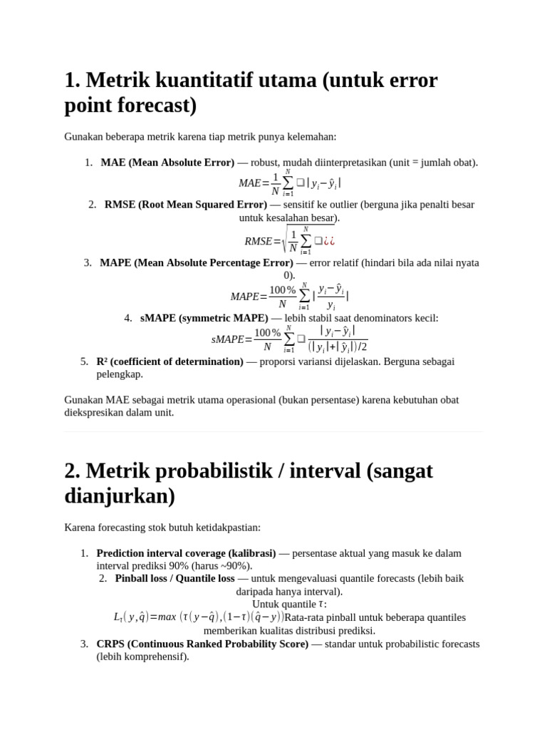 Cara Ukur Akurasi Model | PDF