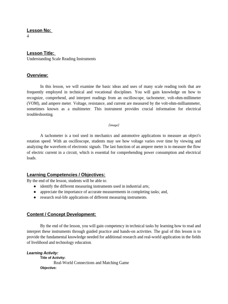Scale Reading Instruments Explained | PDF | Manufactured Goods | Equipment