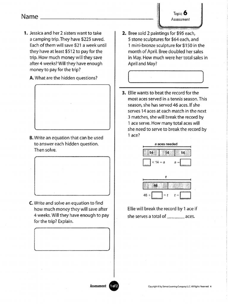 Envision Topic 6 g4 | PDF