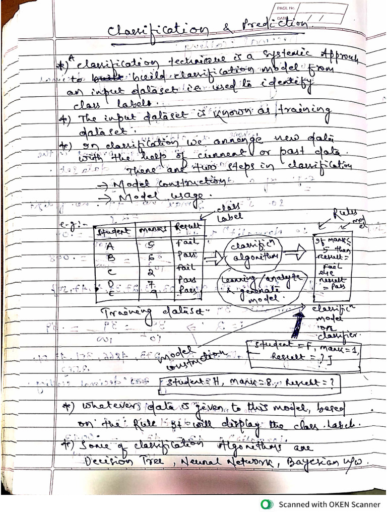 Lect 6 Classification & Prediction | PDF