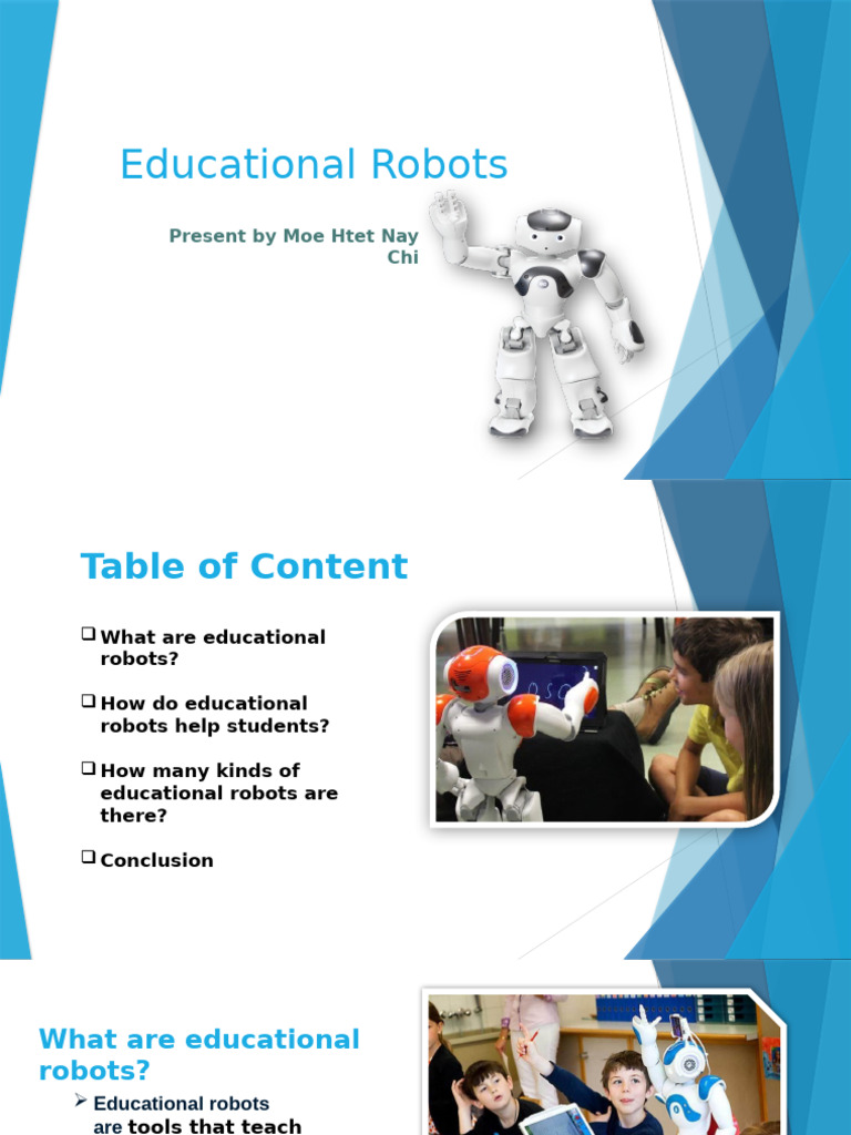 Benefits and Types of Educational Robots | PDF
