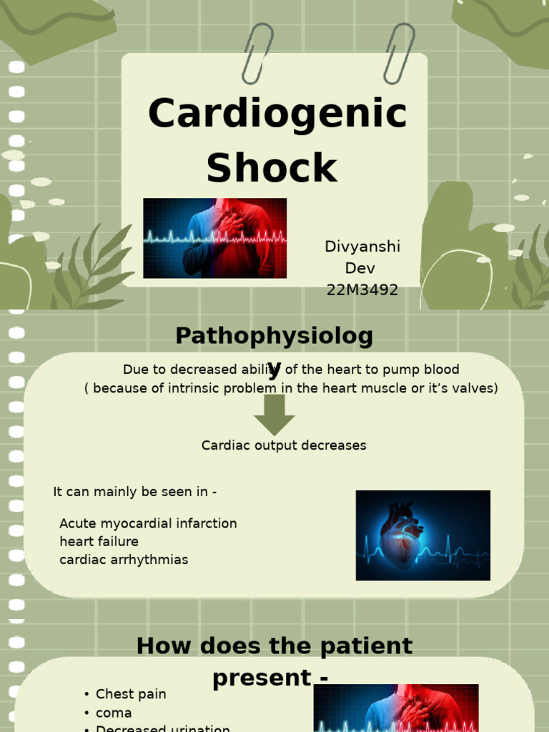 Cardiogenic Shock - 20250316 - 164058 - 0000 | PDF