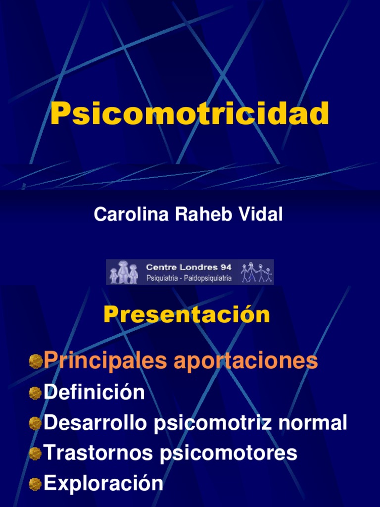 Psicomotricidad | PDF | Ciencia cognitiva | Conceptos psicologicos