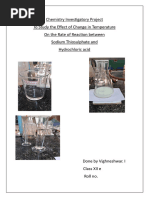 Disappearing Cross Experiment Analysis | PDF | Chemical Reactions ...