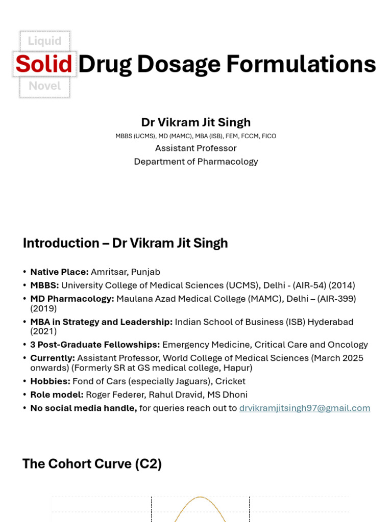 Practical 1. SOLID Drug Dosage Formulations - PDF - 8th Nov 2025 | PDF ...