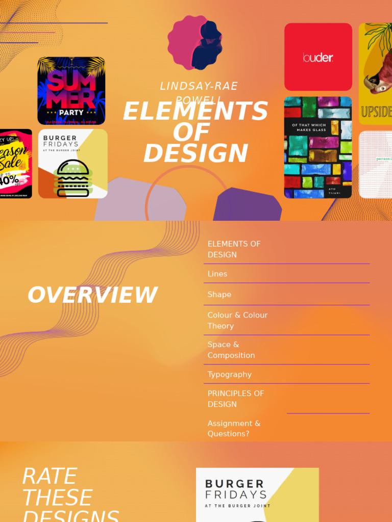 Key Elements of Design Explained | PDF | Color | Yellow