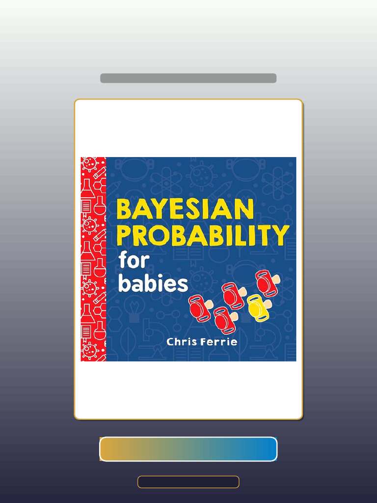 Bayesian Probability for Babies STEM and Math Gift for Toddlers Babies ...