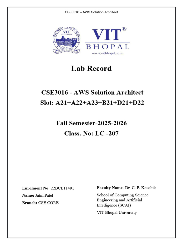 lab3&4-20250718142823 | PDF | File System | Amazon Web Services