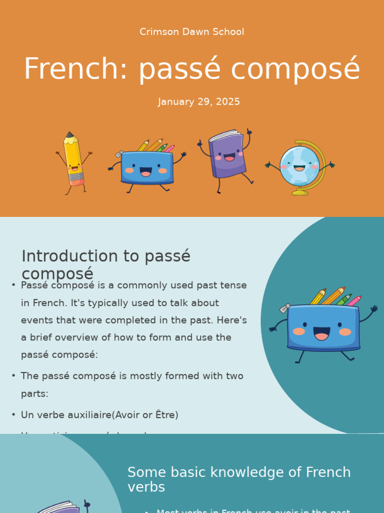 French Presentation | PDF | Syntactic Relationships | Semantic Units