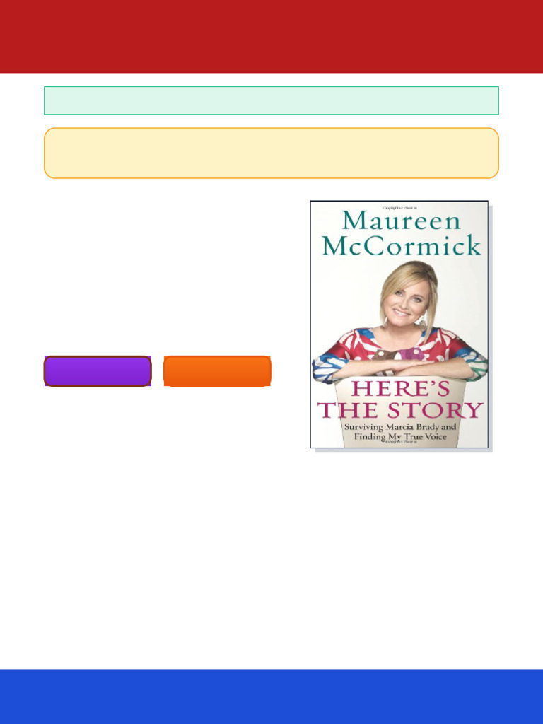 Here s the Story Surviving Marcia Brady and Finding My True Voice First ...