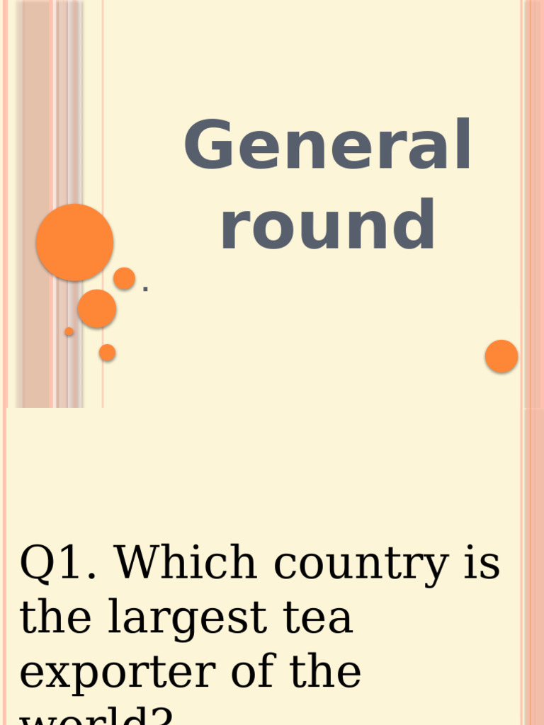 General Round | PDF