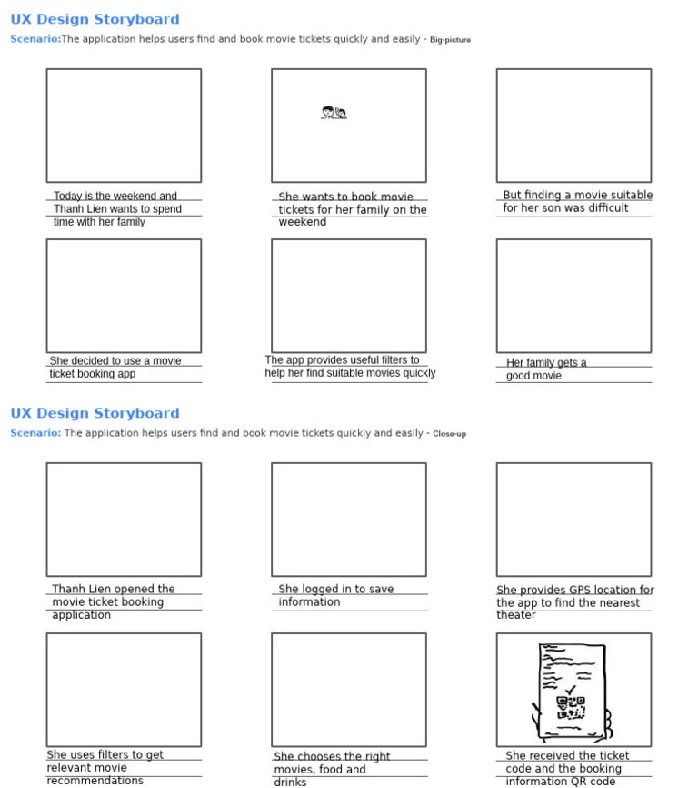 Storyboard Template | PDF