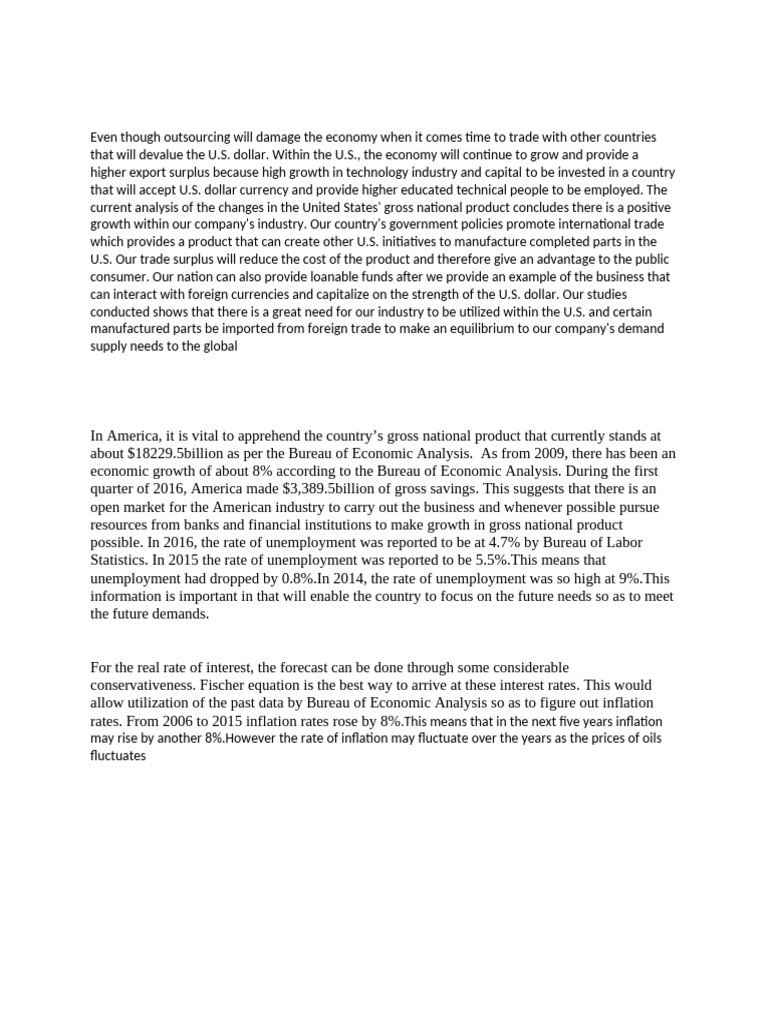 Impact of Government Policies on Economic Growth | PDF | Inflation ...