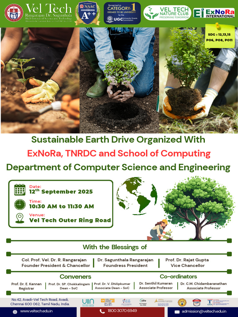 Sustainable Earth Drive Invitation | PDF
