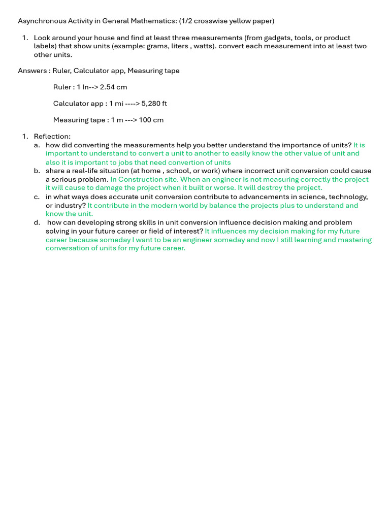 Unit-Conversion-GenMath - Docx 20250901 124819 0000 | PDF
