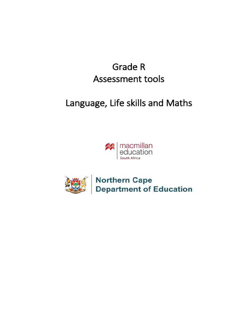 Final Grade R Assessment Tools Language Life Skill - 250217 - 100215 ...