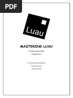 Roblox Luau Cheat Sheet | PDF | Control Flow | Computer Programming