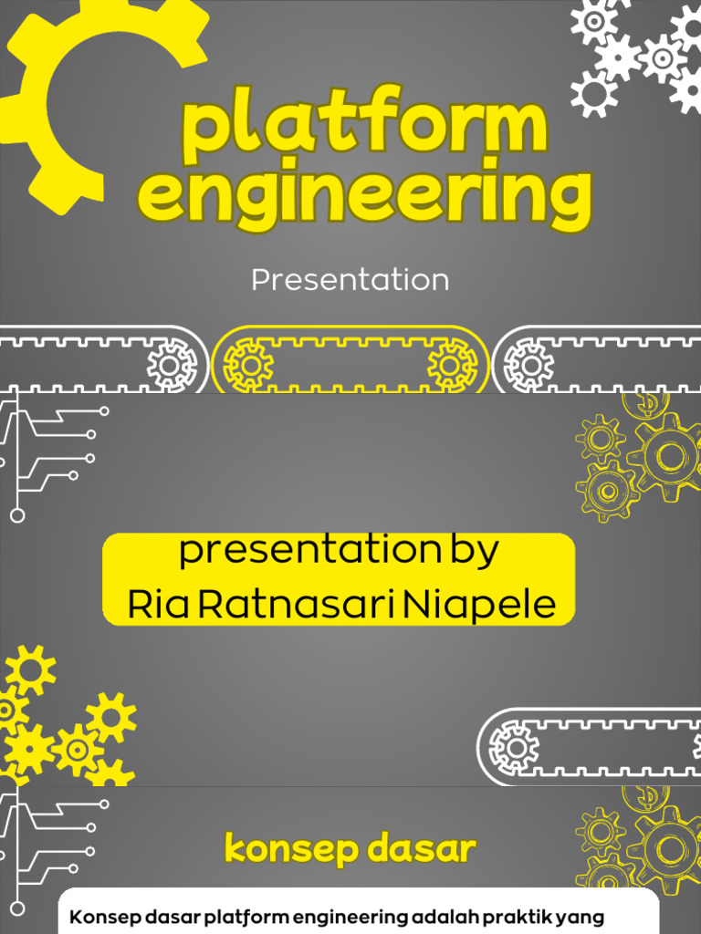 Dasar dan Tujuan Platform Engineering | PDF