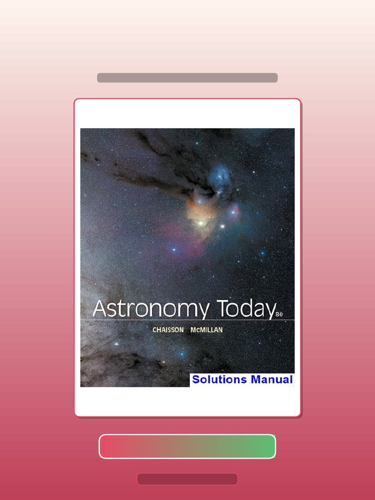 Astronomy Today 8th Edition Chaisson Exam Prep | PDF | Solar System | Stars