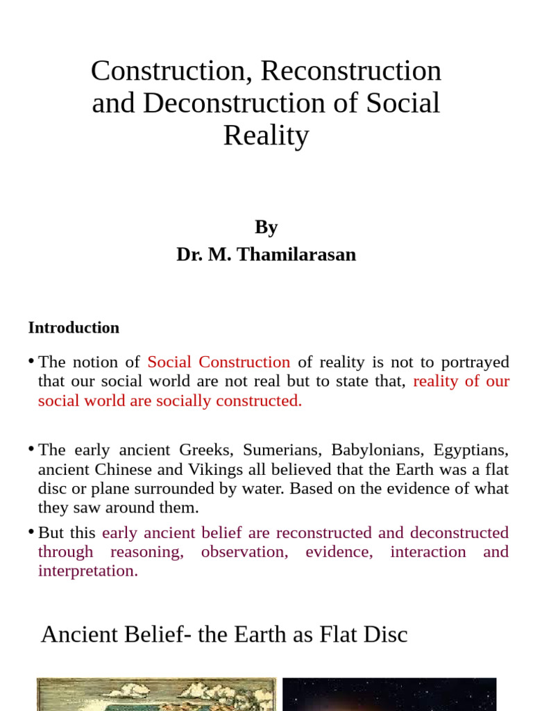 Social Construction of Reality Explained | PDF | Phenomenology ...