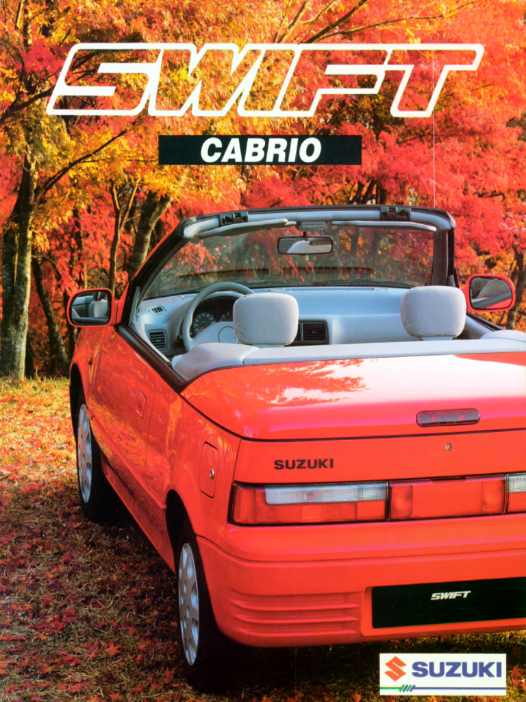 Suzuki Swift Cabrio 1992 NL | PDF