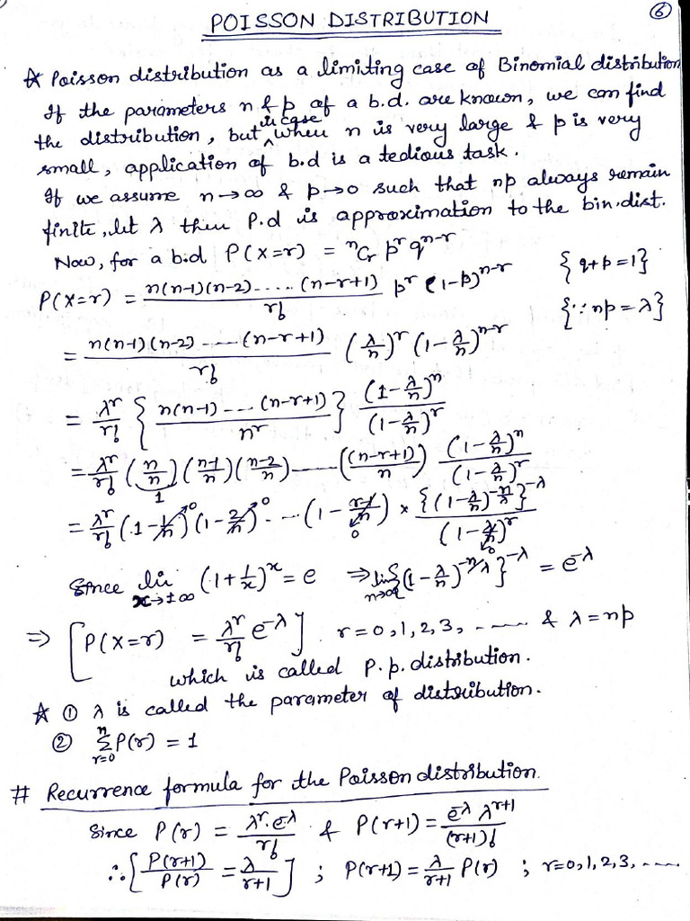 Poisson, Normal Distribution and Statistical Techniques - III | PDF