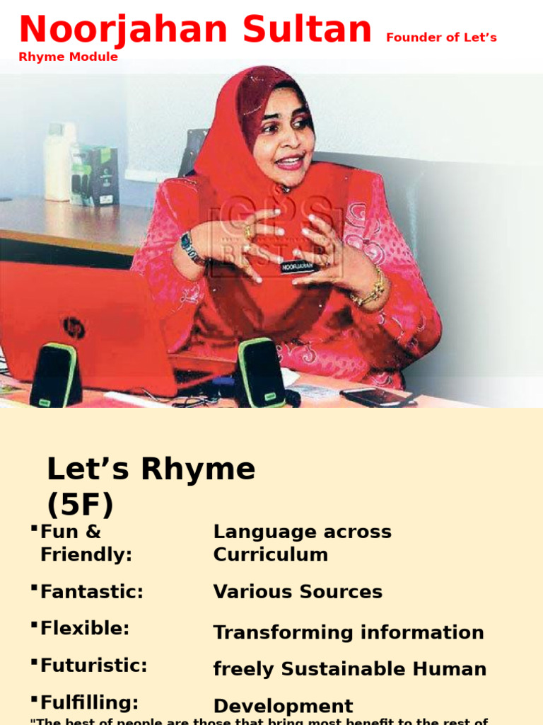Let's Rhyme by Teacher N | PDF