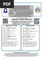 Acara Minggu, Pesta Pembangunan & Gotilon 31 Agustus 2025 | PDF