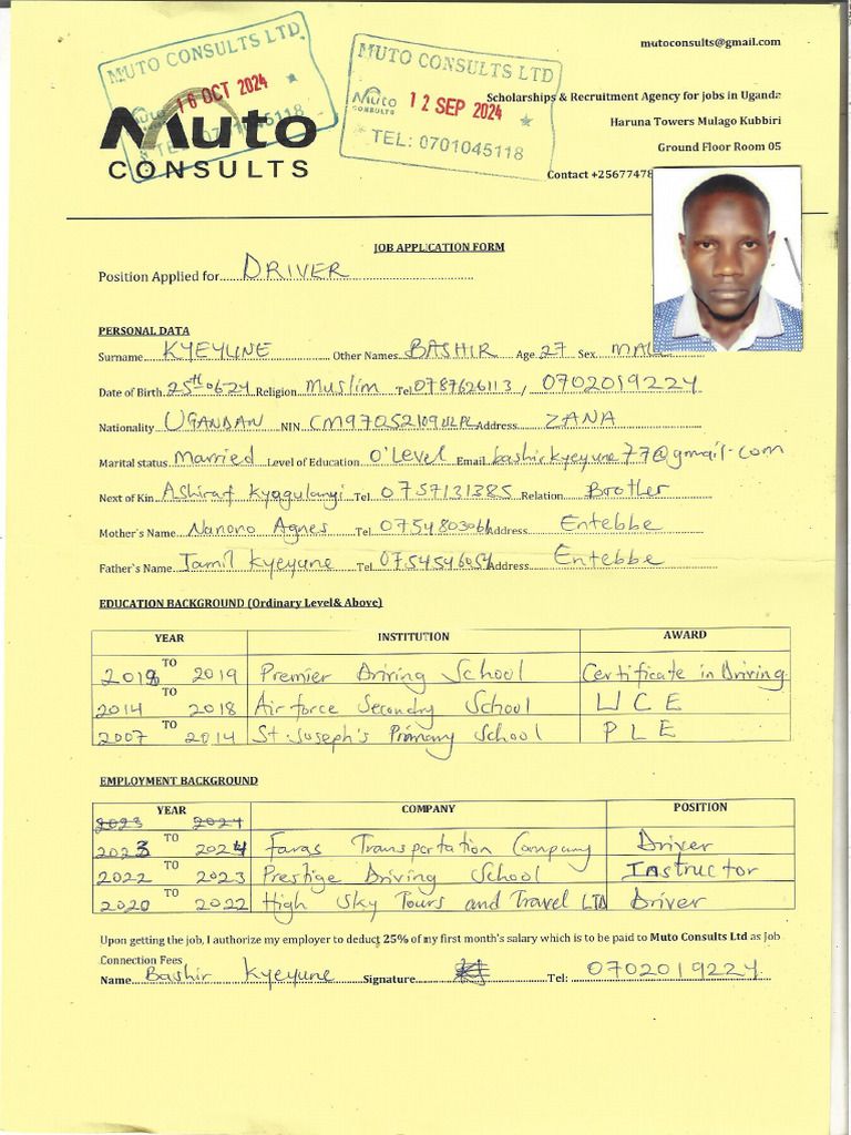 BASHIR CV | PDF