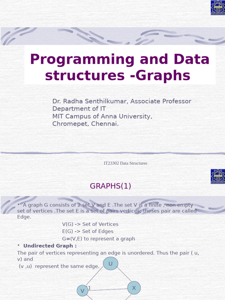 Graph | PDF | Visual Cortex | Vertex (Graph Theory)
