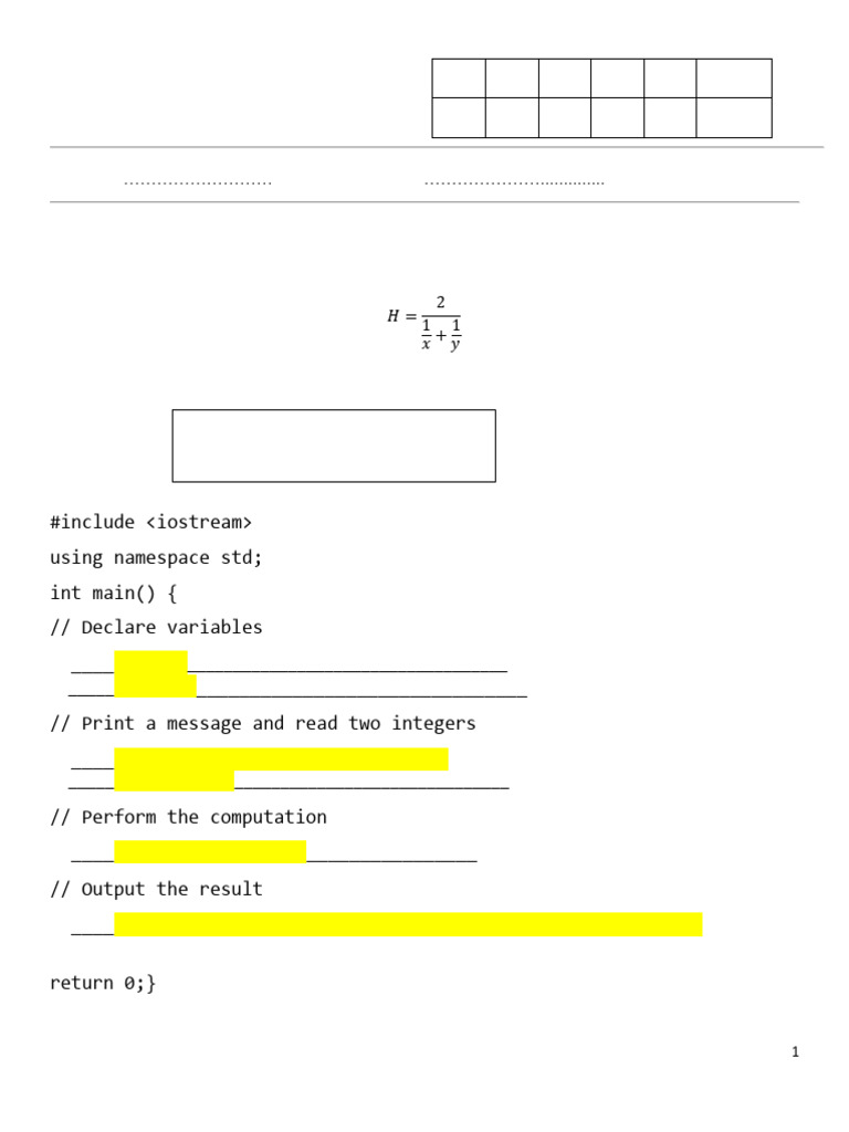CMPE110 C++ Midterm Exam 2018-2019 | PDF | Integer (Computer Science ...