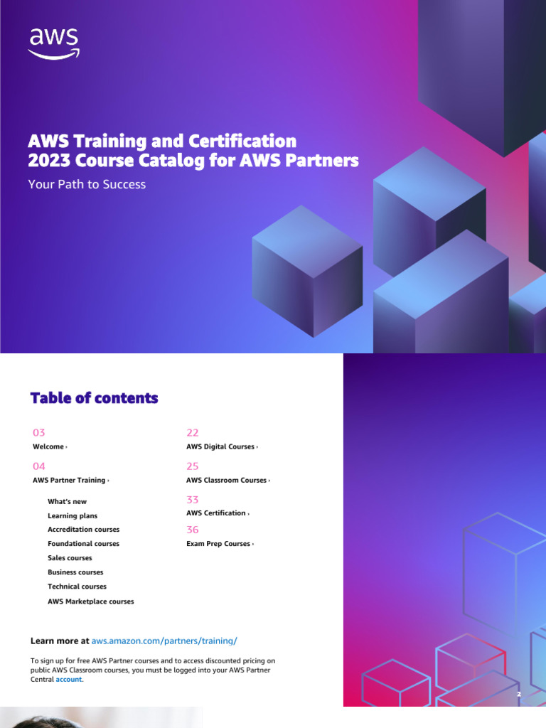 AWS Partner Training Course Catalog 2023 | PDF | Amazon Web Services ...