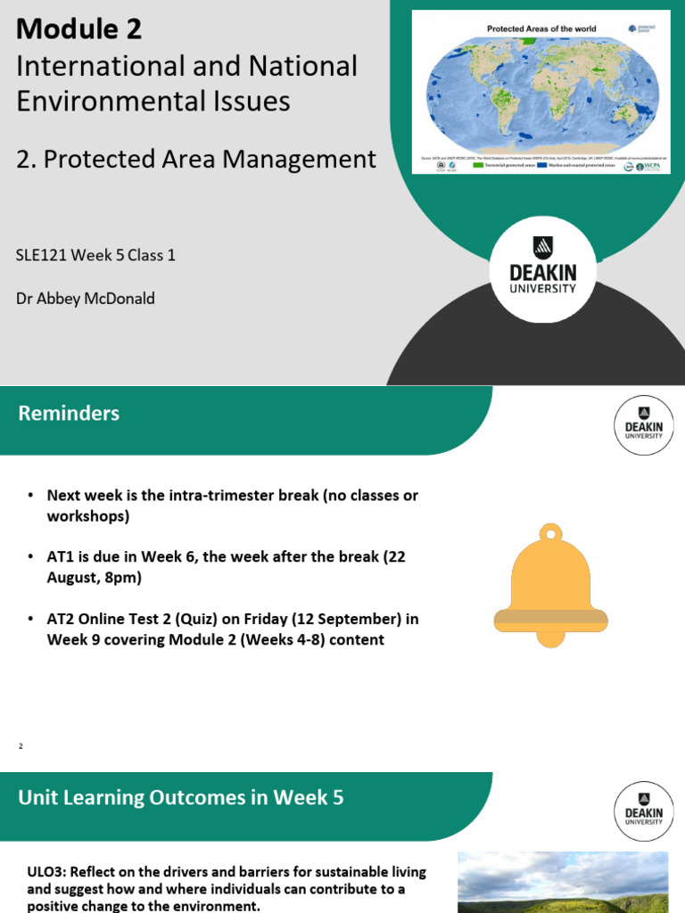 Protected Area Management Overview | PDF | Protected Area | Biodiversity
