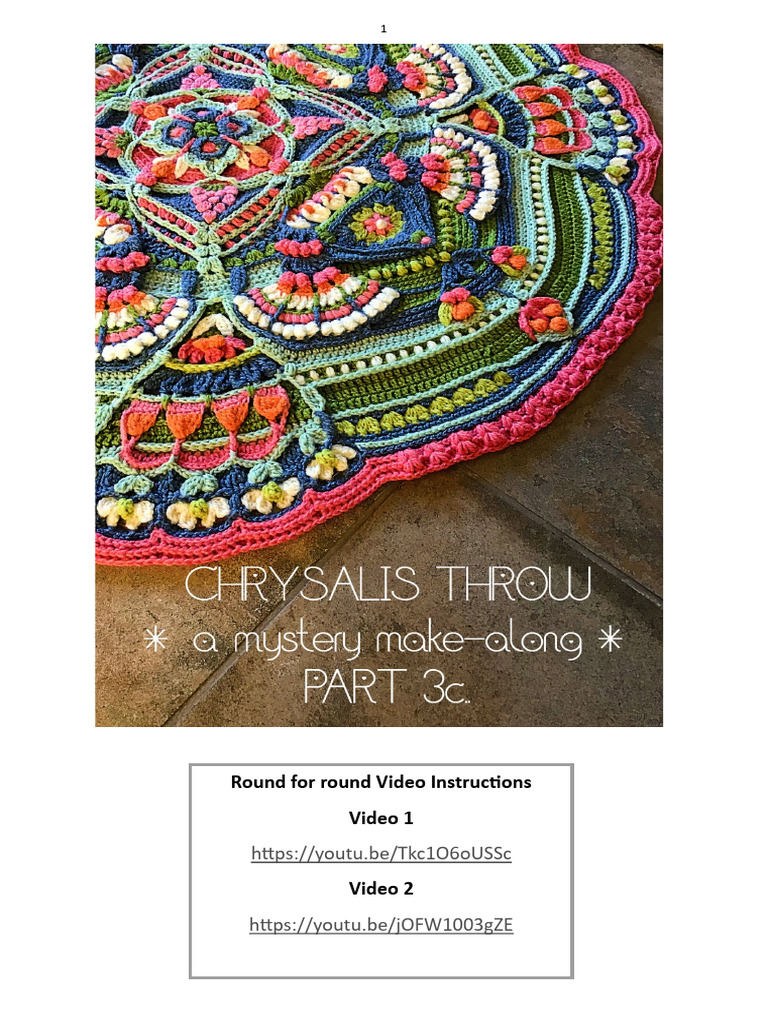 Chrysalis Throw P3c | PDF