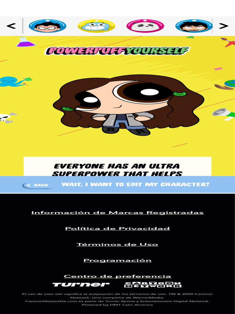 Powerpuff Yourself Las Chicas Superpoderosas Cartoon Network | PDF