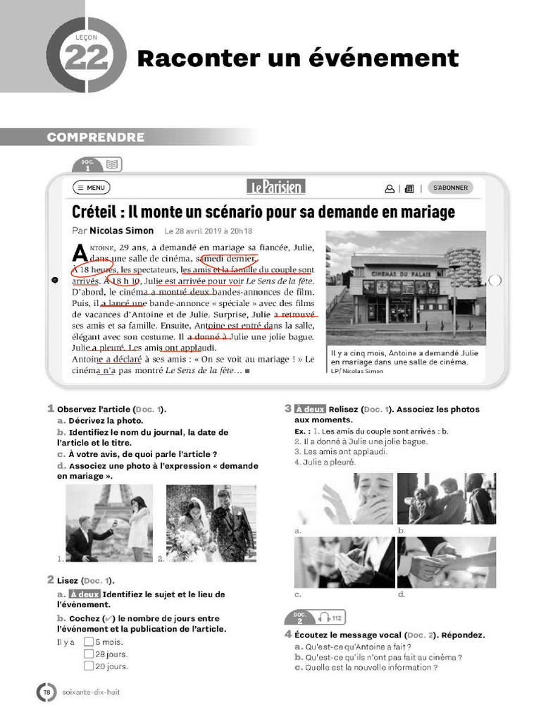 Raconter | PDF