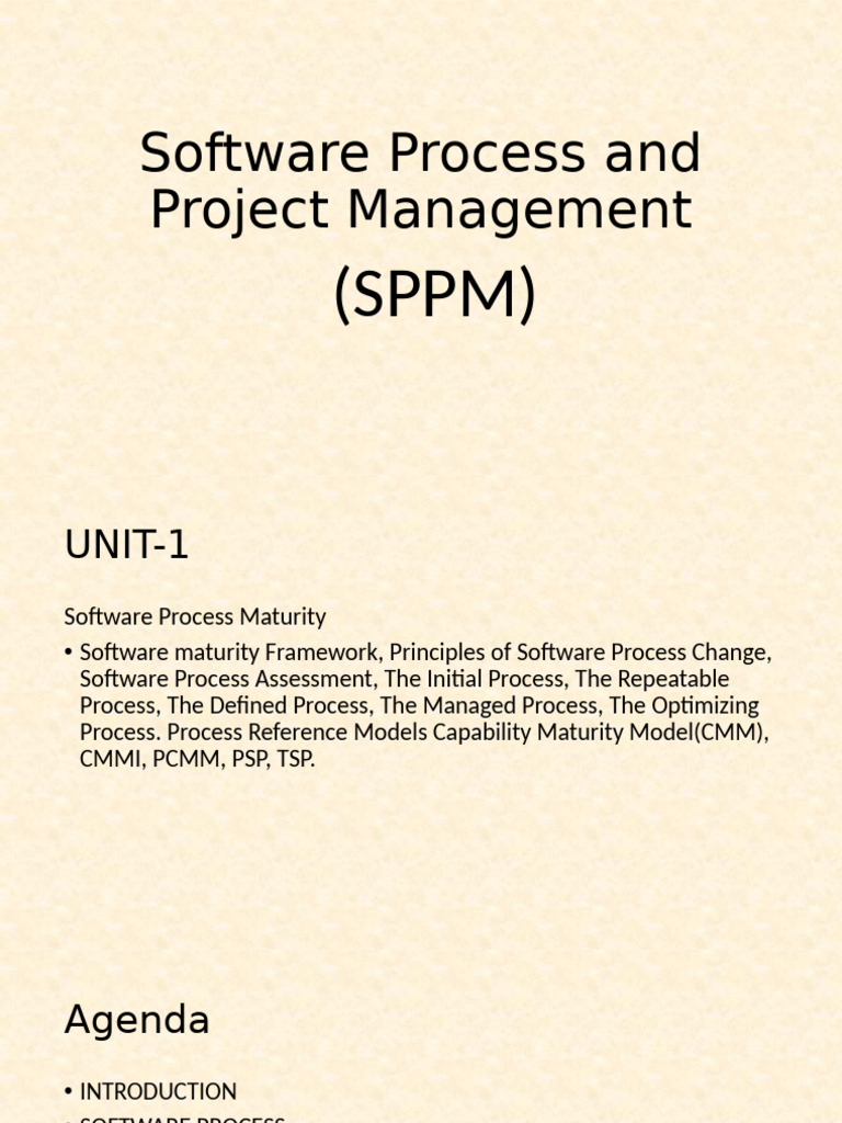 Final PPt Software Process and Project Management | PDF | Software | Information Technology