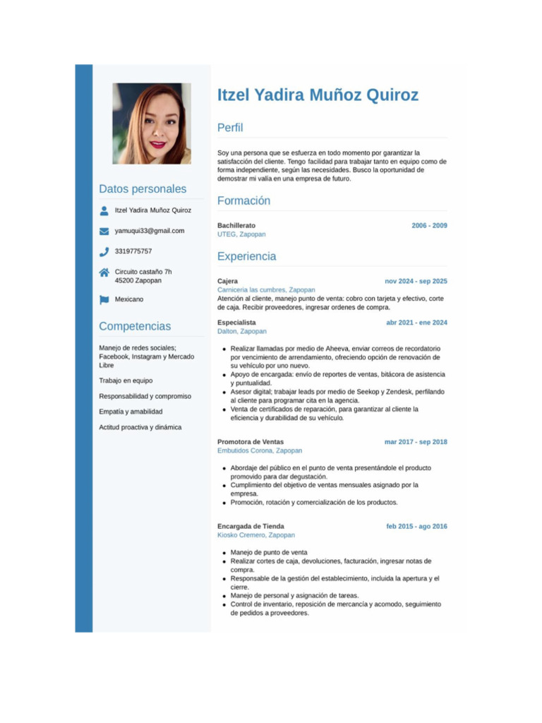 Itzel | PDF
