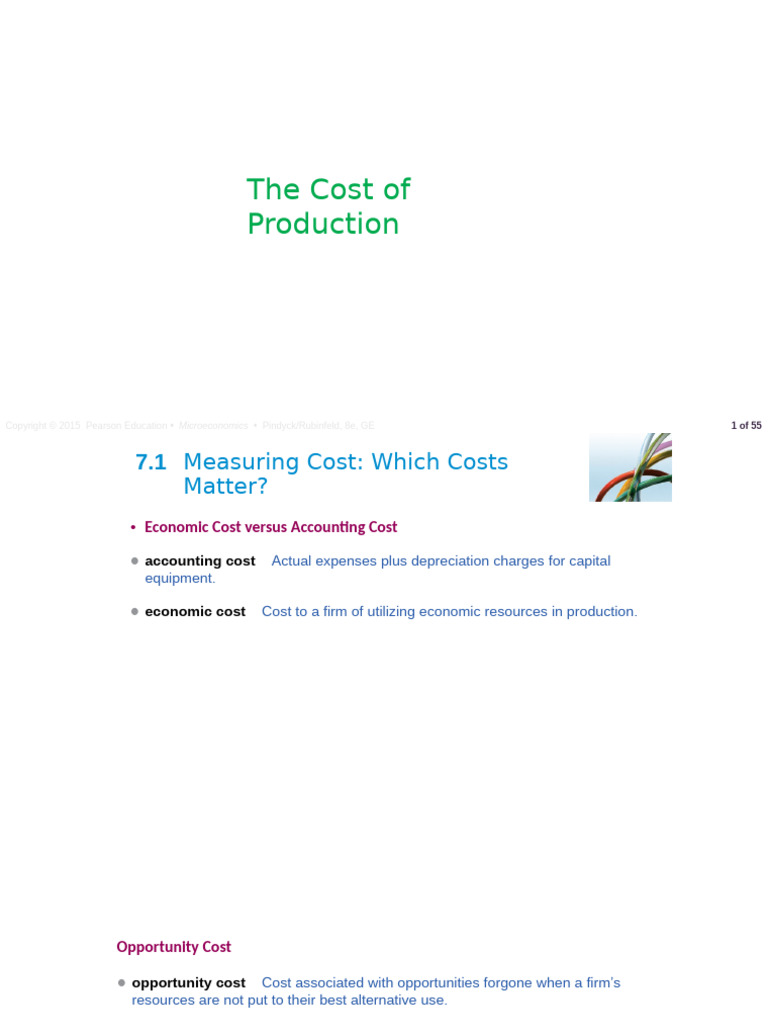 cost of production | PDF | Average Cost | Marginal Cost