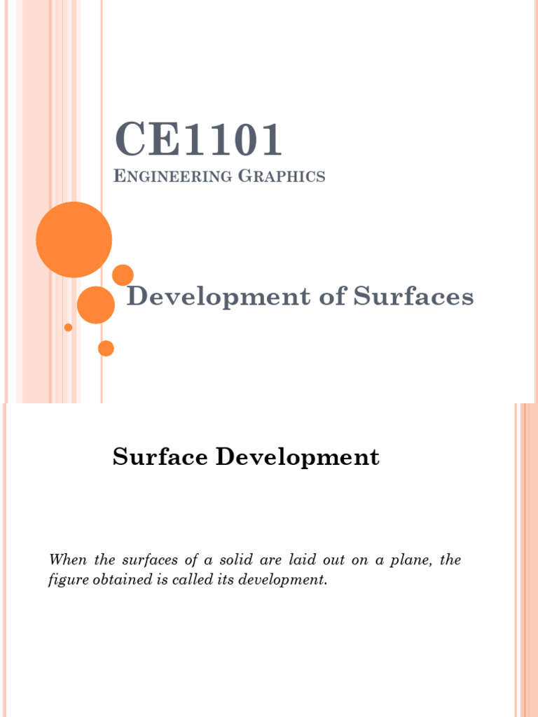 Development of Surfaces | PDF